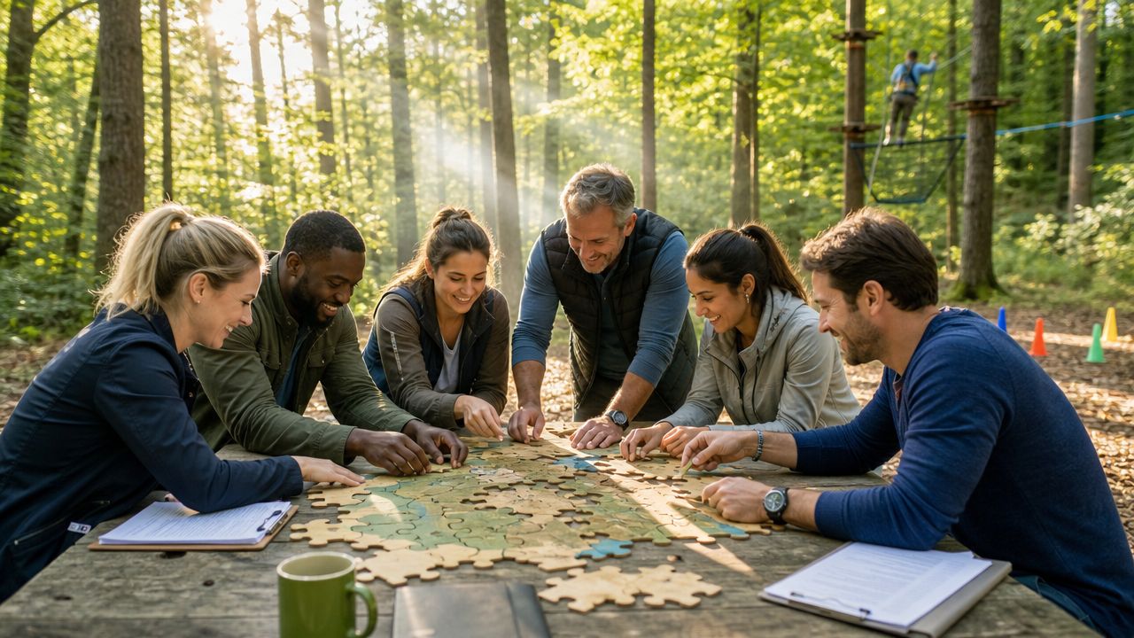 Elevate Performance with Outdoor Team Building