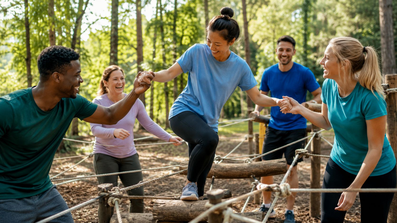 Elevate Performance with Outdoor Team Building